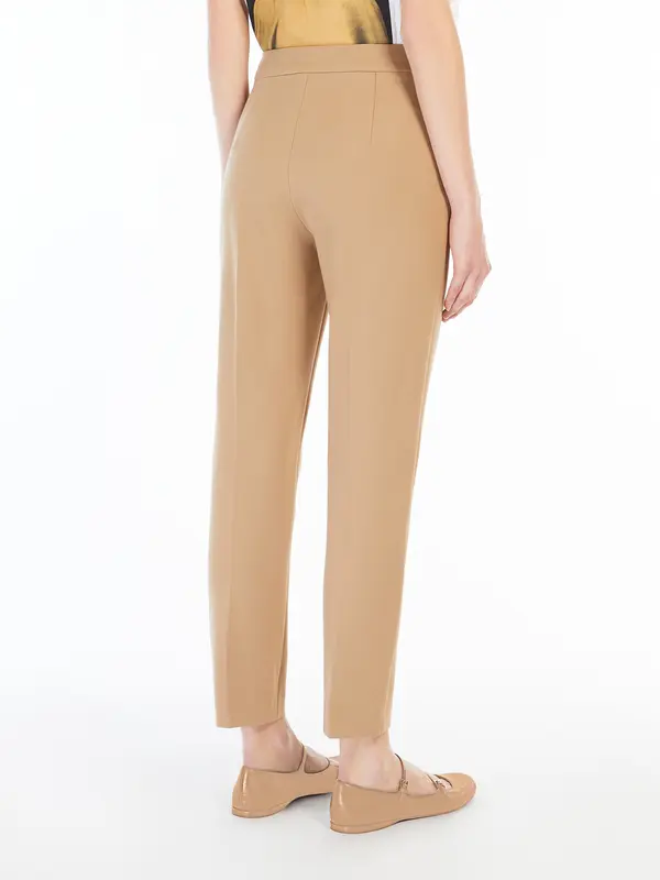 Max Mara Pegno Viscose Jersey Trousers