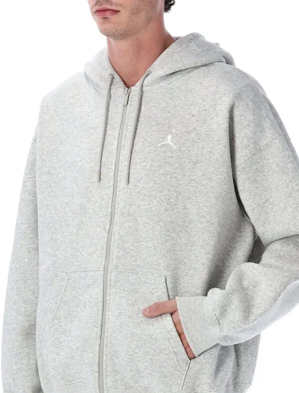 JORDAN Brooklyn Fleece Oversized Full-zip Hoodie