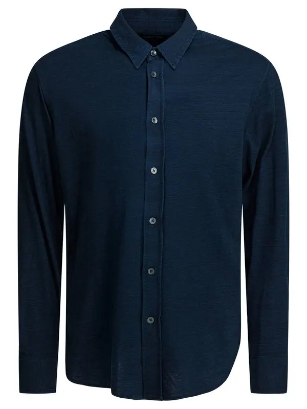 TOM FORD Cotton Shirt - Blue