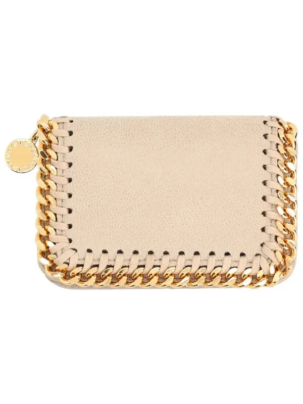 Stella McCartney Falabella' Wallet - Beige