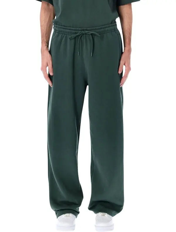 JORDAN Brooklyn Fleece Oversized Open-hem Trousers