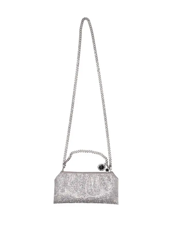 Stella McCartney Falabella Clutch With Chain Strap - Silver