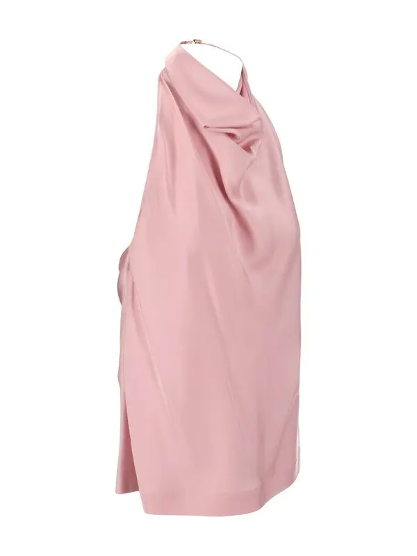 Stella McCartney Satin Halterneck Top