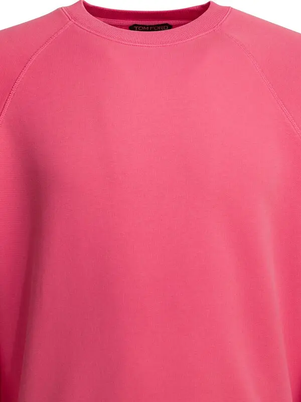 TOM FORD Organic Cotton Sweatshirt - Pink