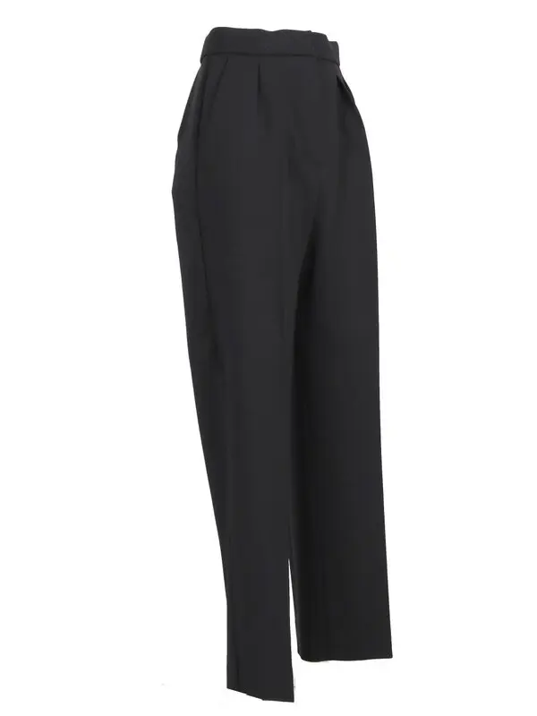 Max Mara Verbano Slim-fit Trousers - Nero