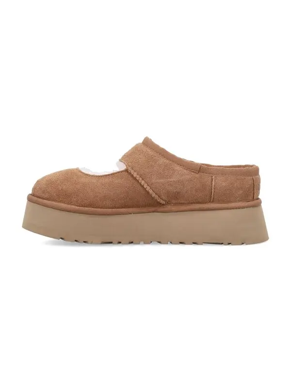 UGG Bea Mary Jane Flat Shoes - Chestnut