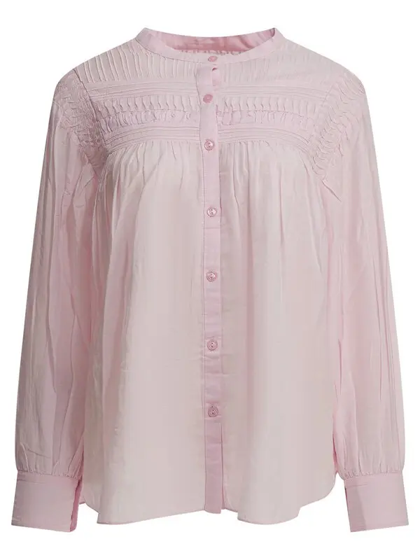 MARANT ETOILE Plalia Cotton Blend Shirt