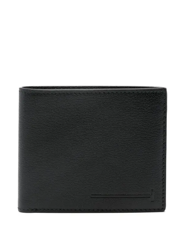 TOM FORD Leather Bifold Wallet - Black