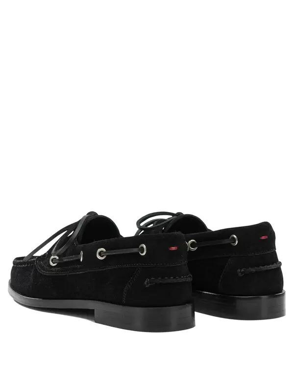 AeydĒ Harris Suede Loafers - Black