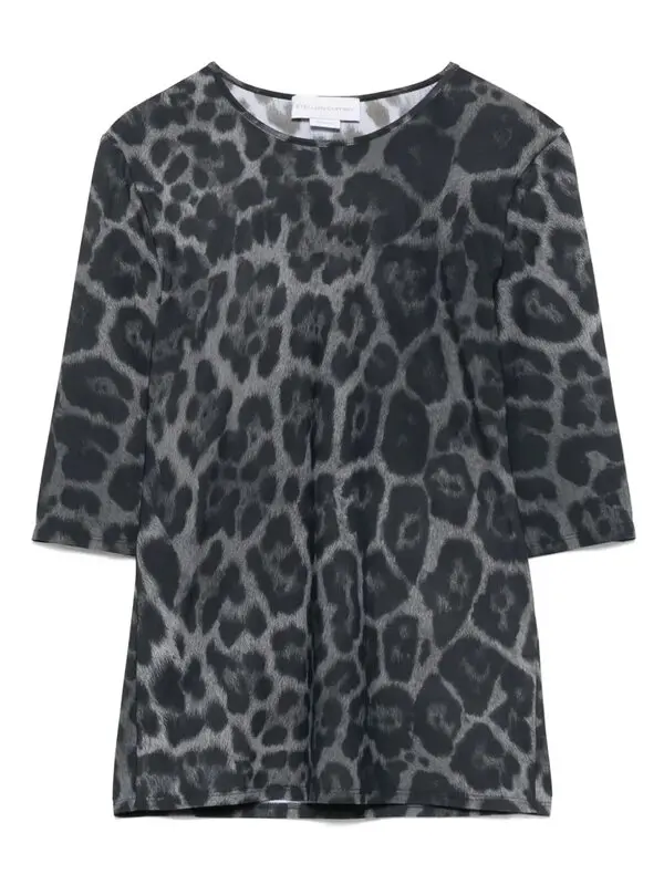 Stella McCartney Leopard Print Top