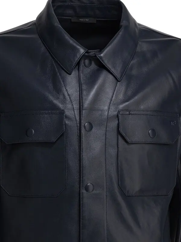 TOM FORD Leather Overshirt