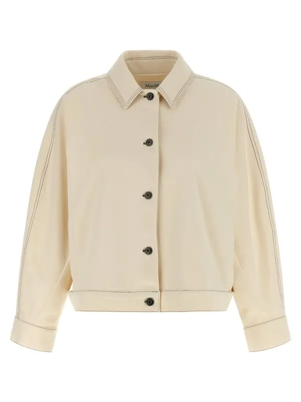 Max Mara Mxp Nettare' Overshirt - Beige