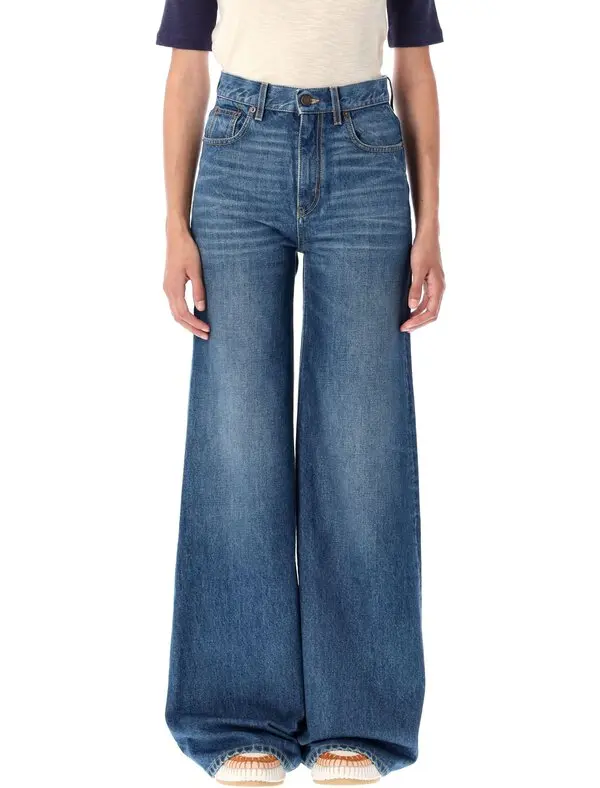 Chloé High-rise Flare Denim Pant
