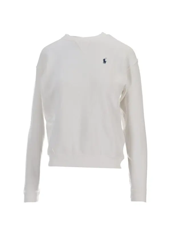 Ralph Lauren Long Sleeve Sweatshirt - White
