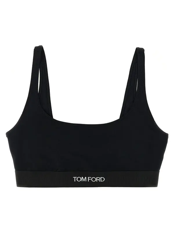TOM FORD Bralette Bra - Black