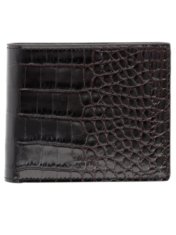 TOM FORD Leather Wallet - Brown
