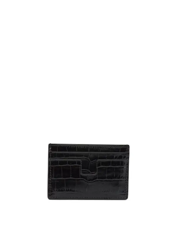TOM FORD Crocodile Effect Card Holder