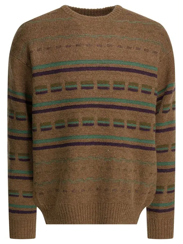 BEAMS Striped Knitwear
