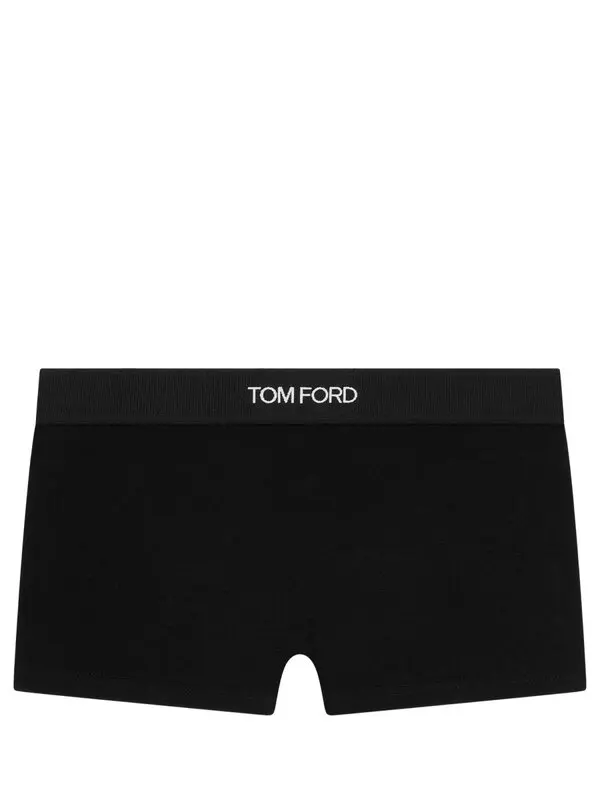 TOM FORD Boxers With Logo - Black