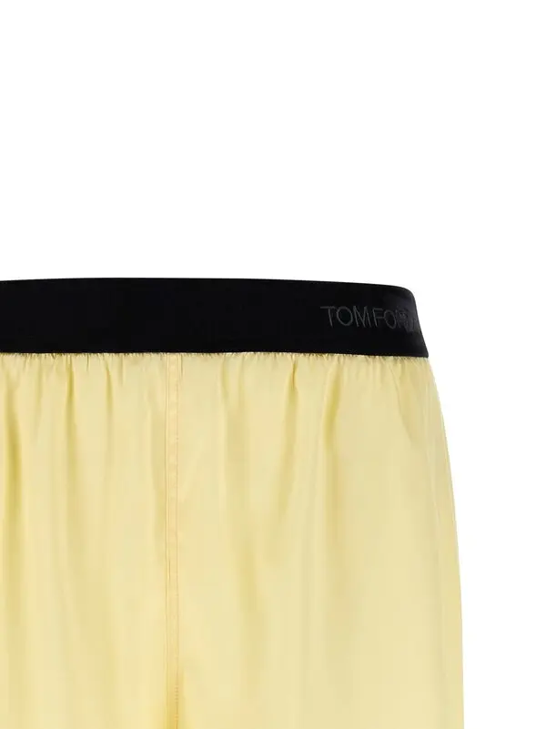 TOM FORD Stretch Silk Shorts
