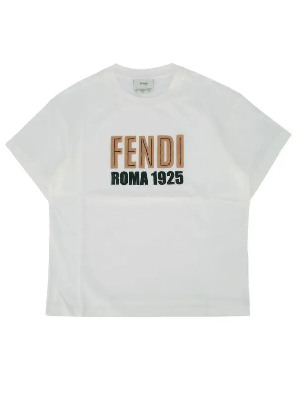 Fendi Logo T-shirt - White