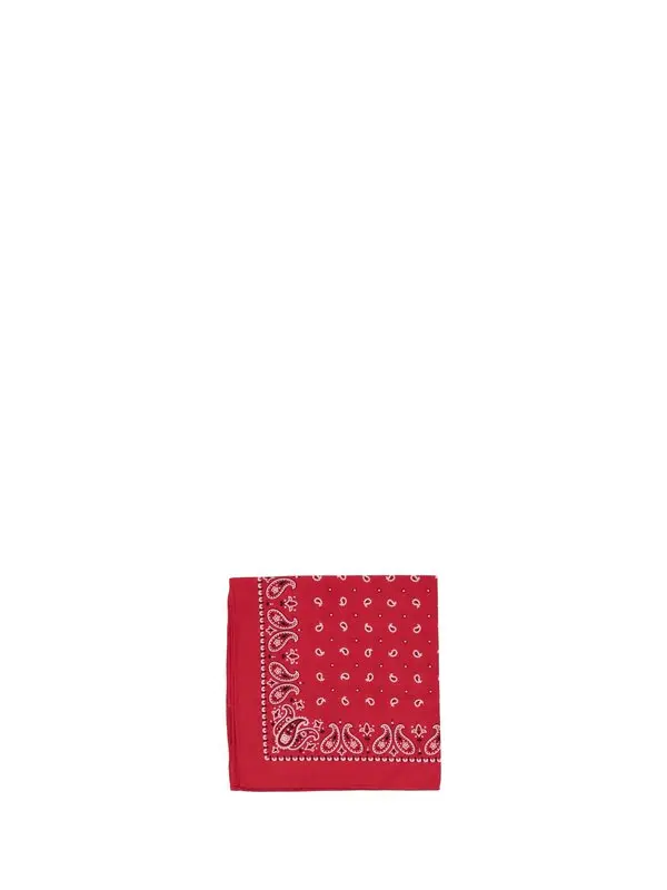 Ralph Lauren Icons Bandna Scarf Square - Red