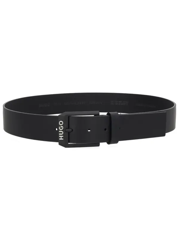 Hugo Leather Belt - Black