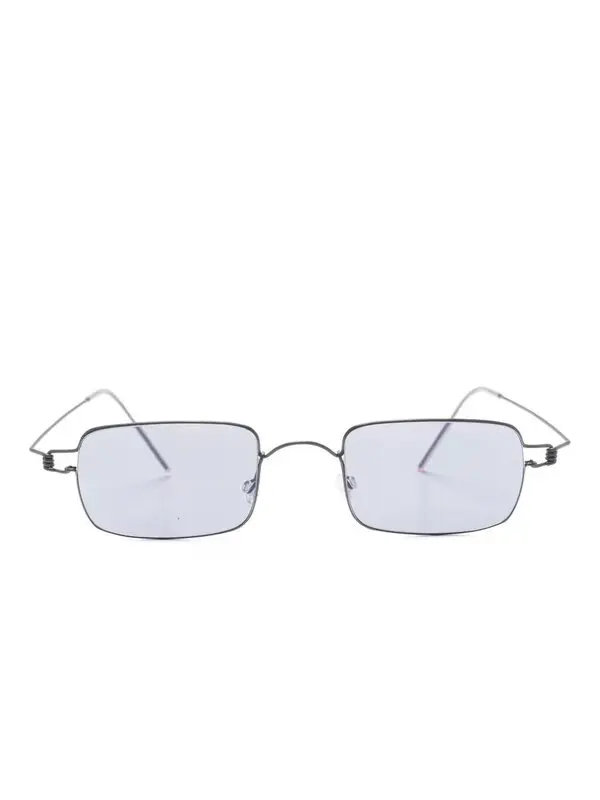 LINDBERG Rimless Rectangle-frame Sunglasses