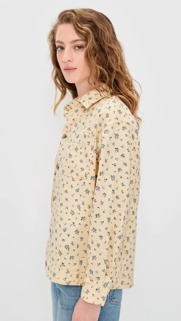 BAILEY ROSE Floral Button Down Shirt