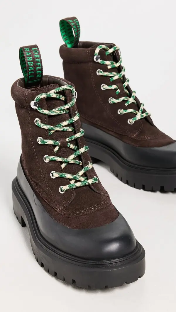 LOEFFLER RANDALL Lace-up Weather Boots