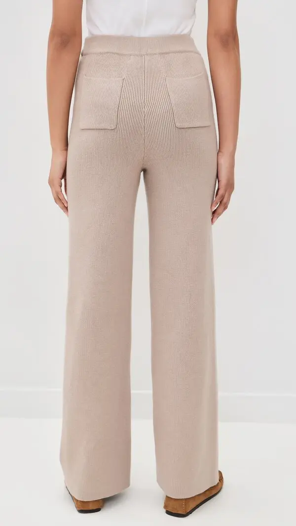 English Factory Knit Pants - Taupe