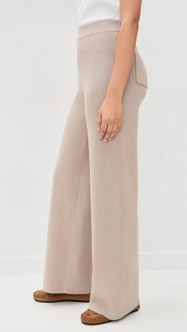 English Factory Knit Pants - Taupe