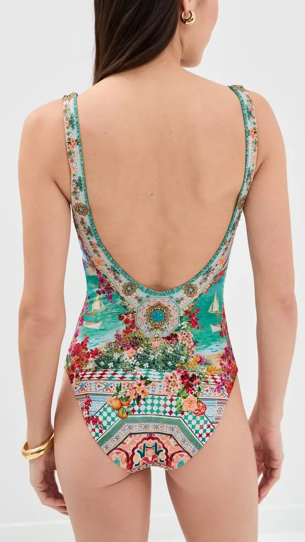 Camilla Printed One-piece Swimsuit