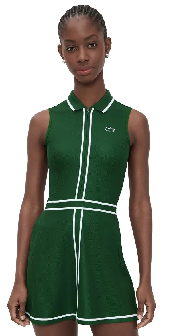 Lacoste Heritage Trim Golf Dress