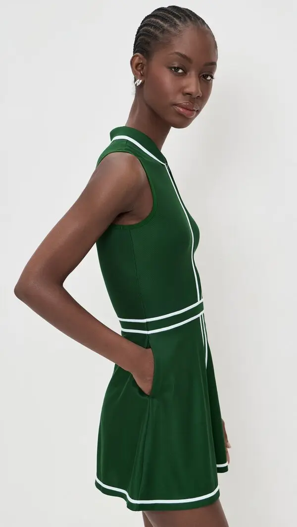 Lacoste Heritage Trim Golf Dress