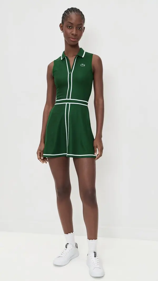 Lacoste Heritage Trim Golf Dress