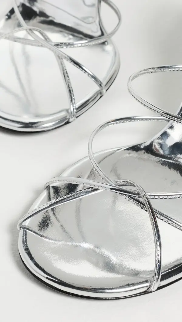 Christopher Esber Blaze Metallic Heels - Mirror