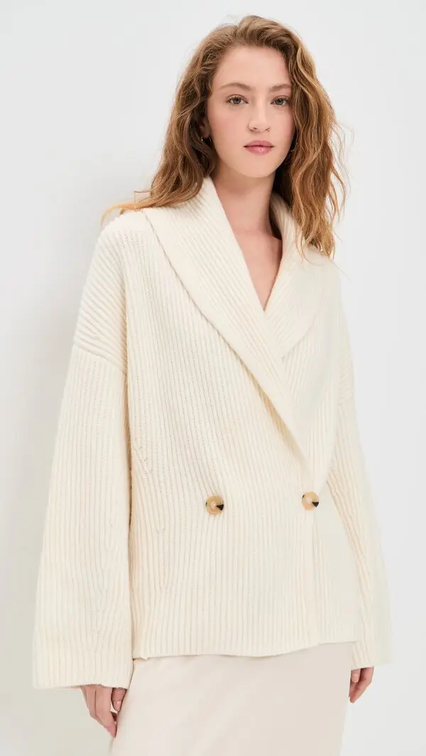 Vince Draped Sweater Coat