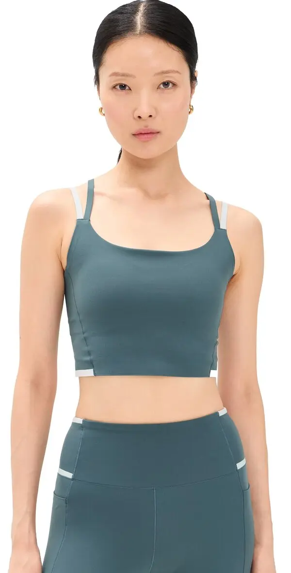 RHONE Instinct Contrast Longline Bra