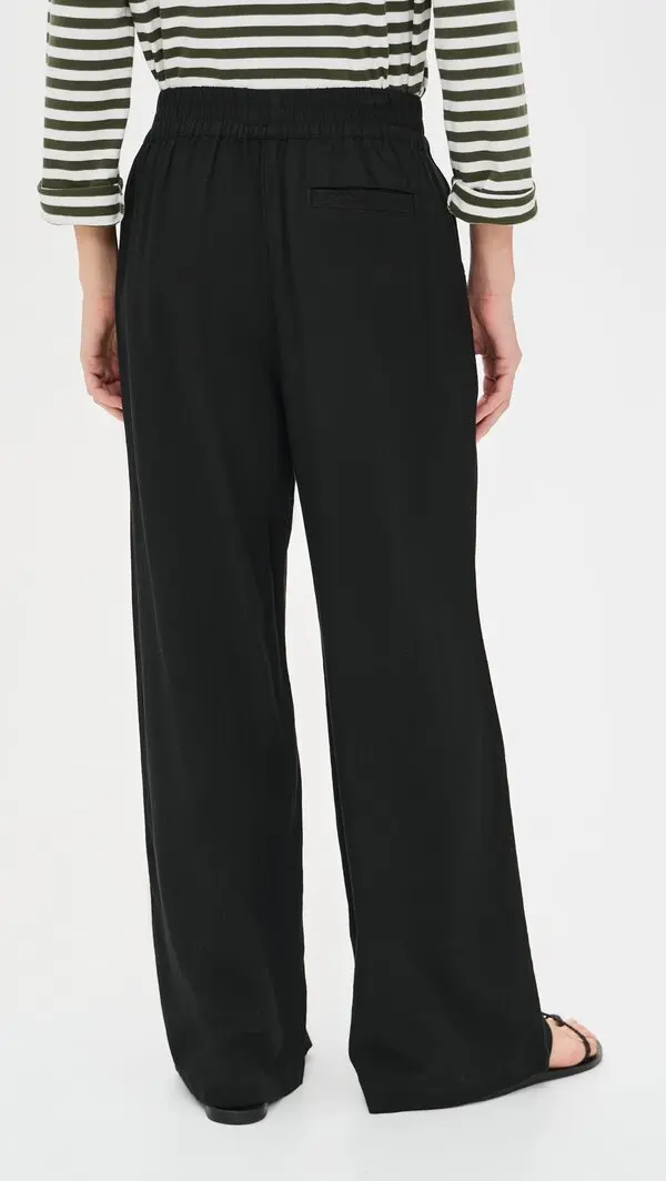 Marine Layer Allison Tencel Trousers - Black