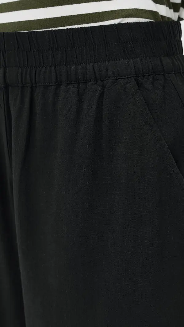 Marine Layer Allison Tencel Trousers - Black