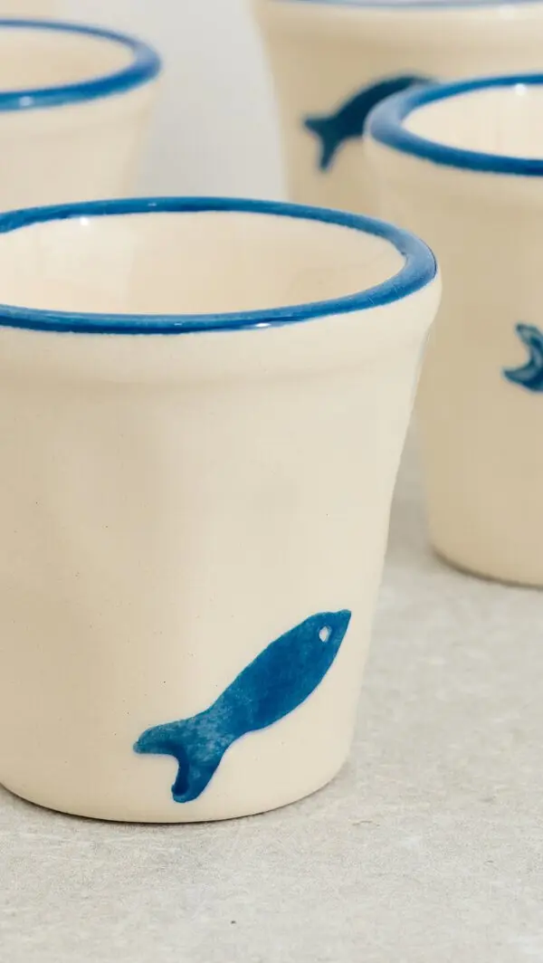 ZAFFERANO Stencil Espresso Shot Cups
