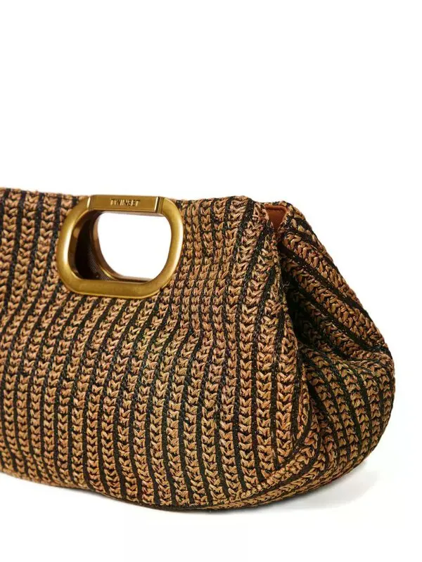 TWINSET Woven Top Handle Bag