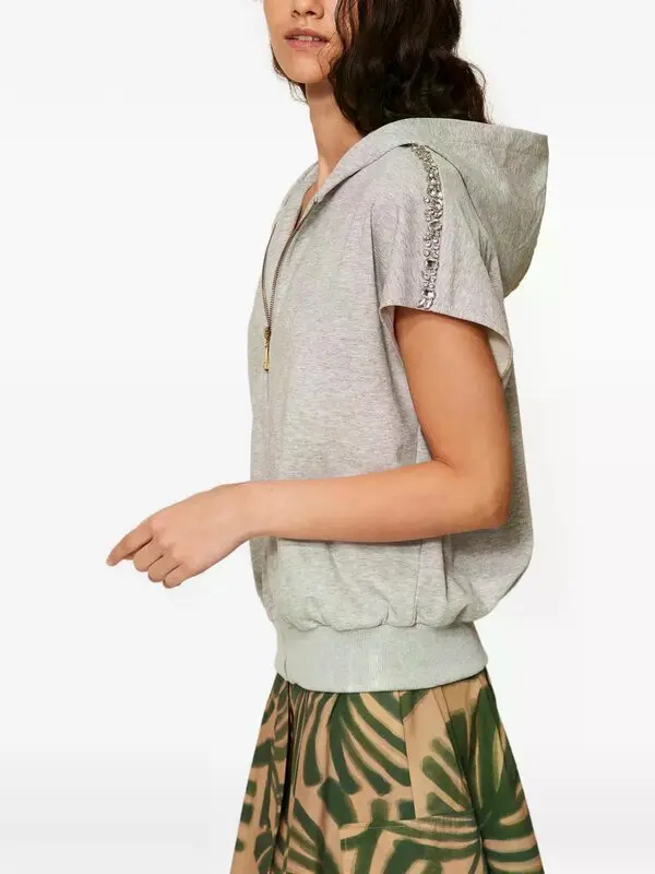 TWINSET Embellished Hoodie