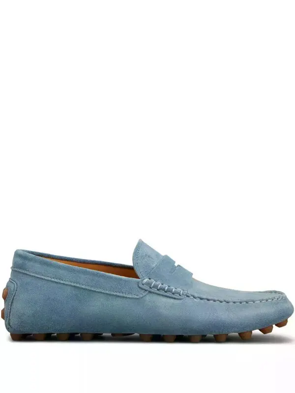 TOD'S Suede Loafers - Blue