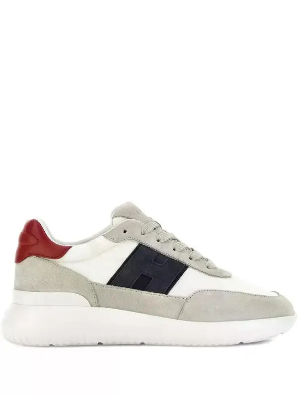 Hogan Cube Lace-up Sneakers - White