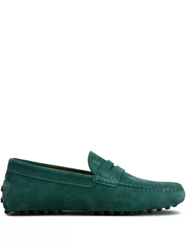 TOD'S Penny-slot Loafers - Green
