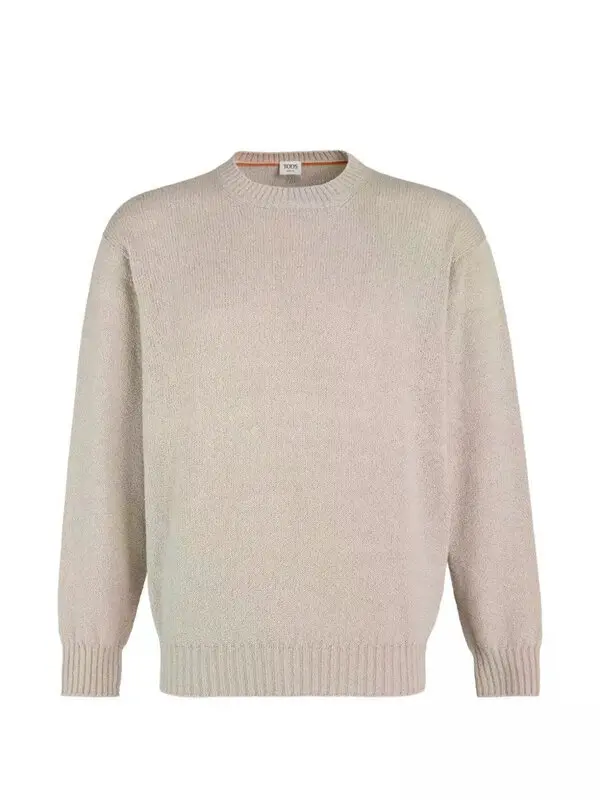 TOD'S Long-sleeve Round-neck Sweater - Neutrals