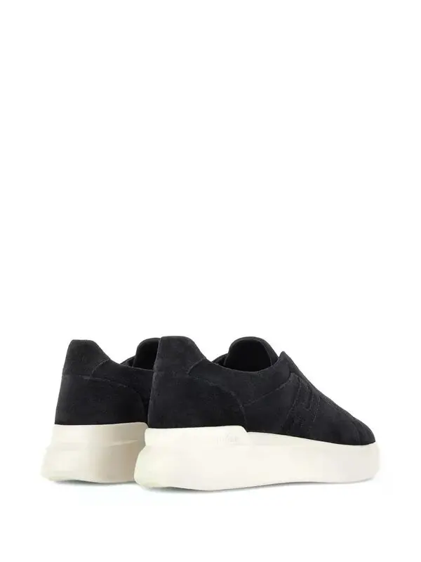 Hogan H580 Logo-detail Sneakers - Blue
