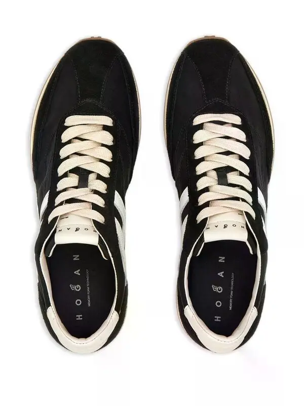 Hogan H699 Lace-up Sneakers - Black